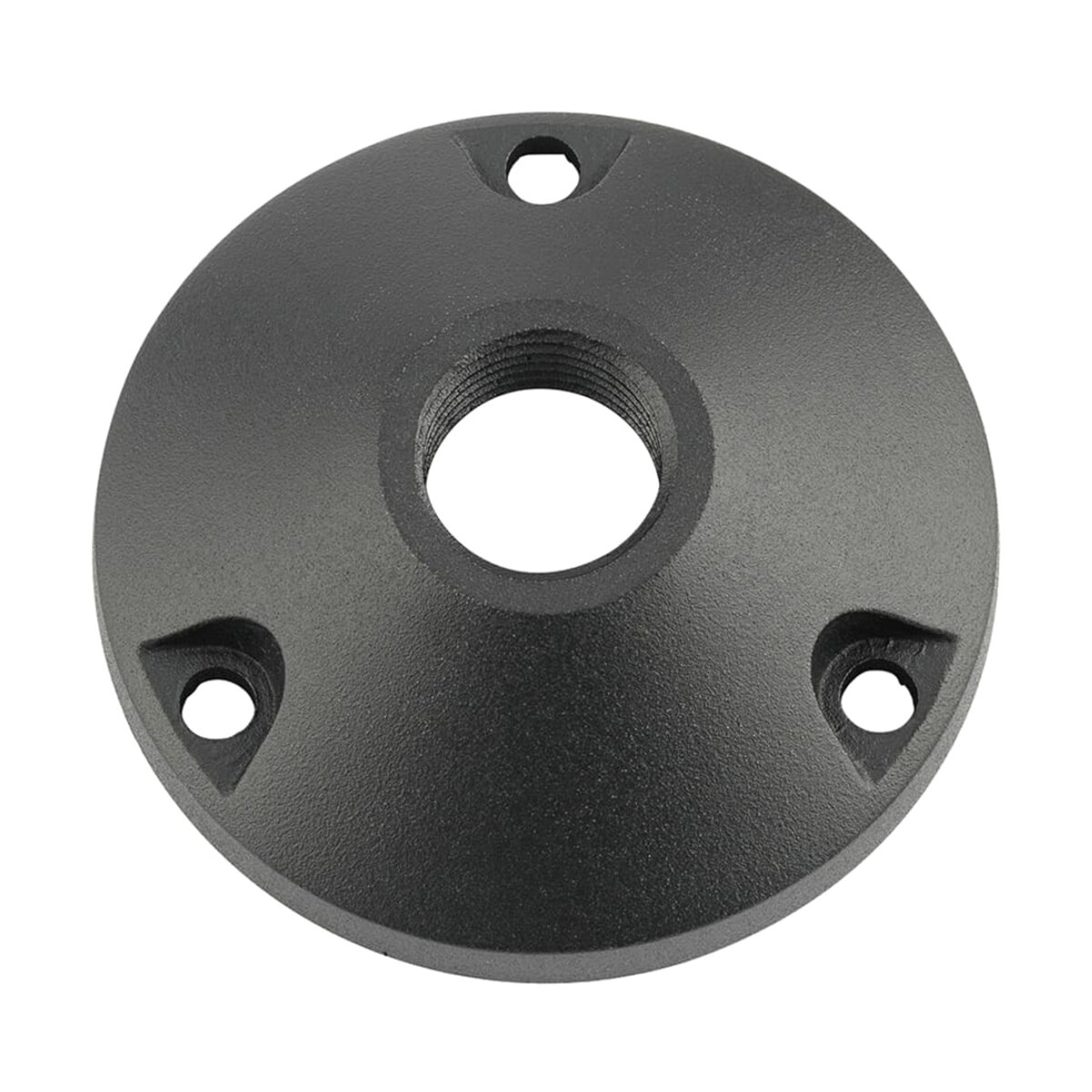 Kichler 15700 3-Inch Round Mounting Base Black Brass Finish | SiteOne US