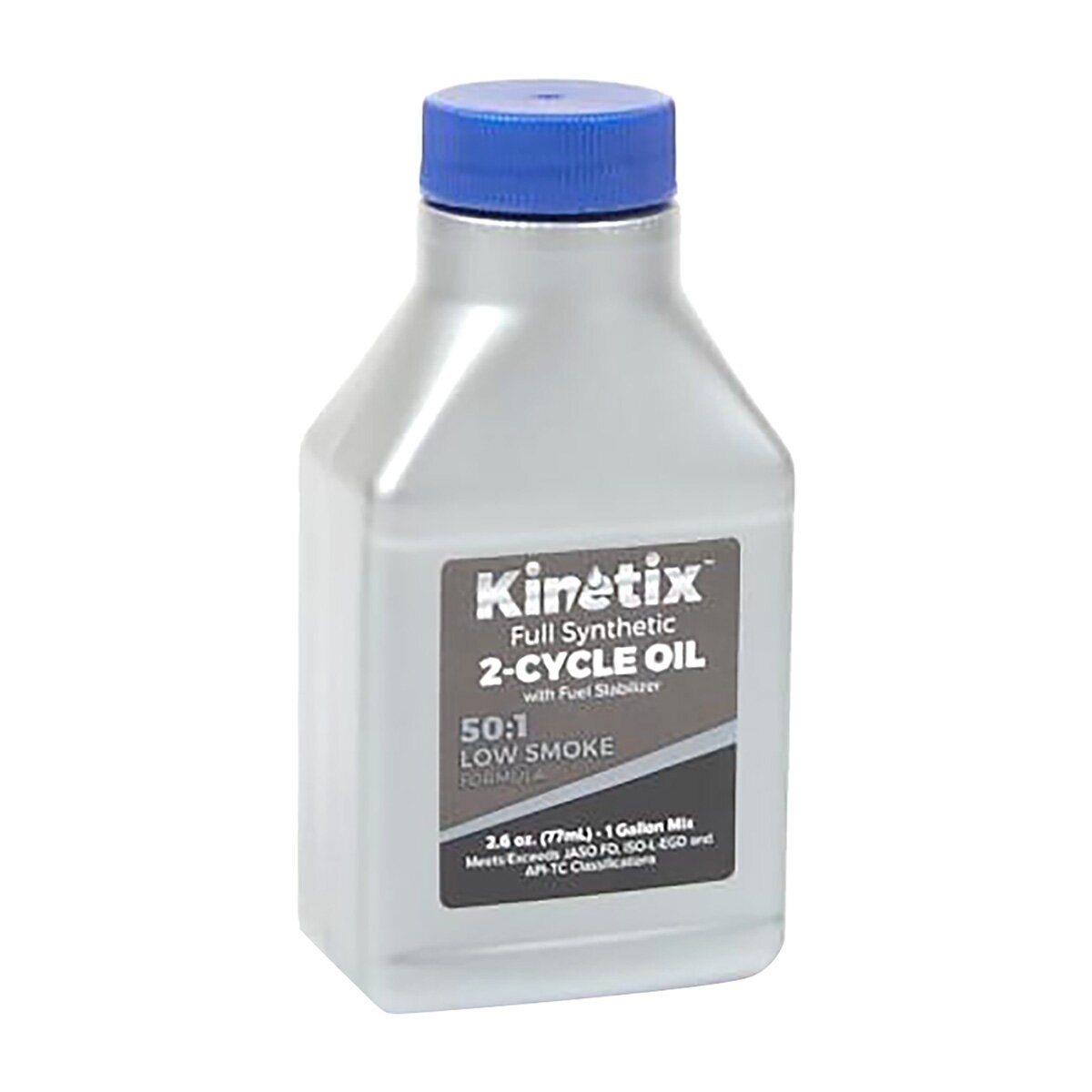 Kinetix Full Synthetic 2-Stroke Oil 2.6 fl oz. Bottle (1 gal. Mix ...
