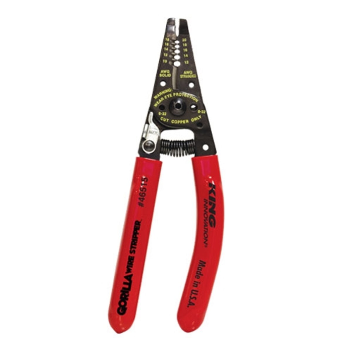 King Innovations Gorilla Ergonomic Comfort Squeeze Wire Stripper ...