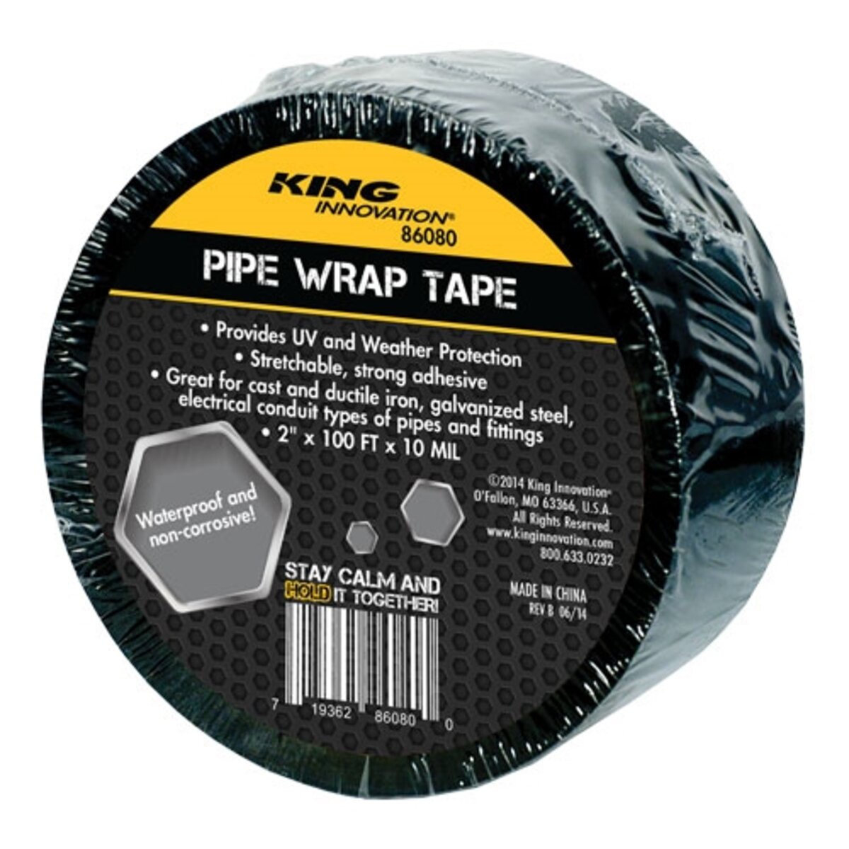 King Innovations Pipe Wrap Tape 2 in. X 100 ft. 10 Mil | SiteOne US