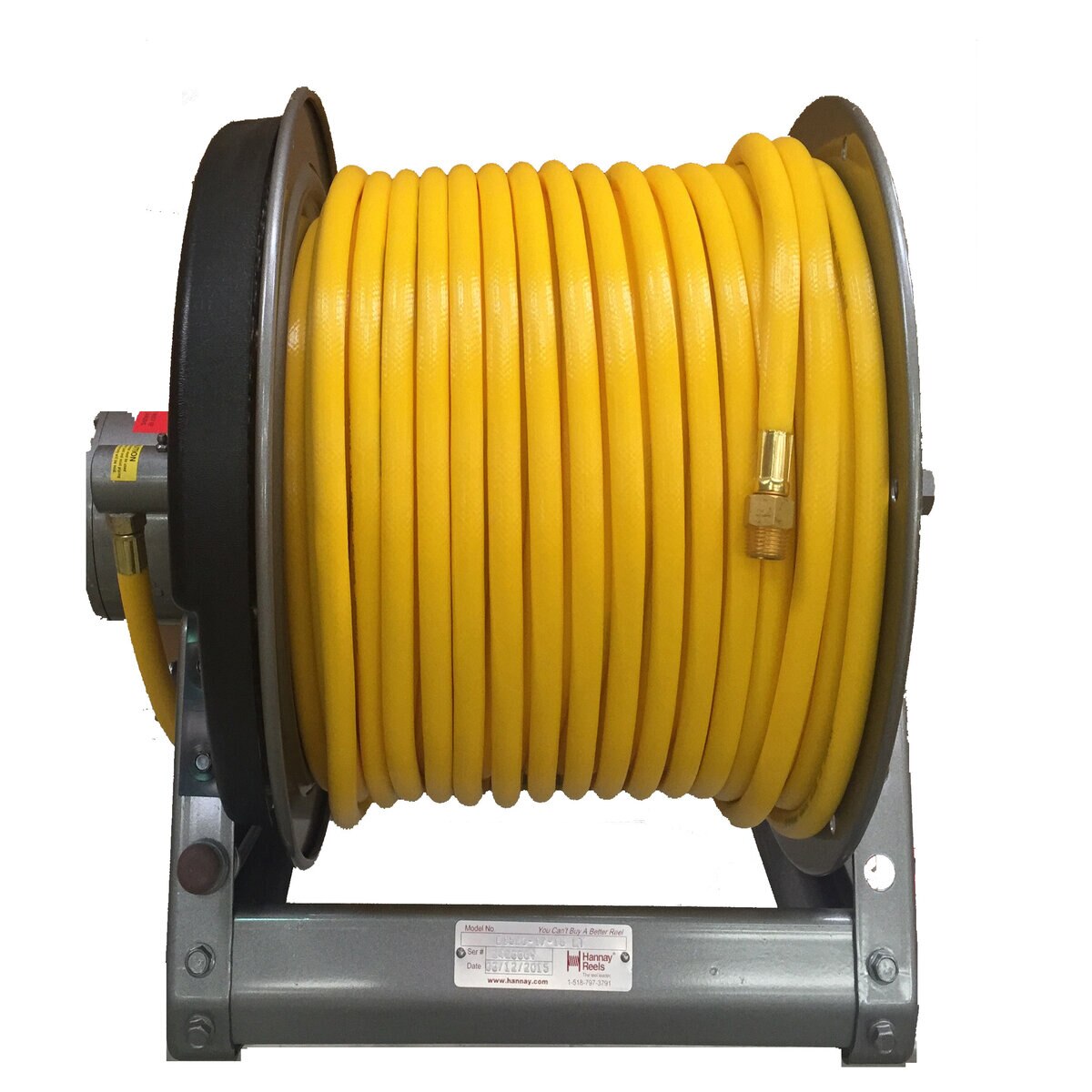 LESCO Hose Reel Package 12 in. Hannay Electric, 300 ft. x 3/8 in. Hose ...