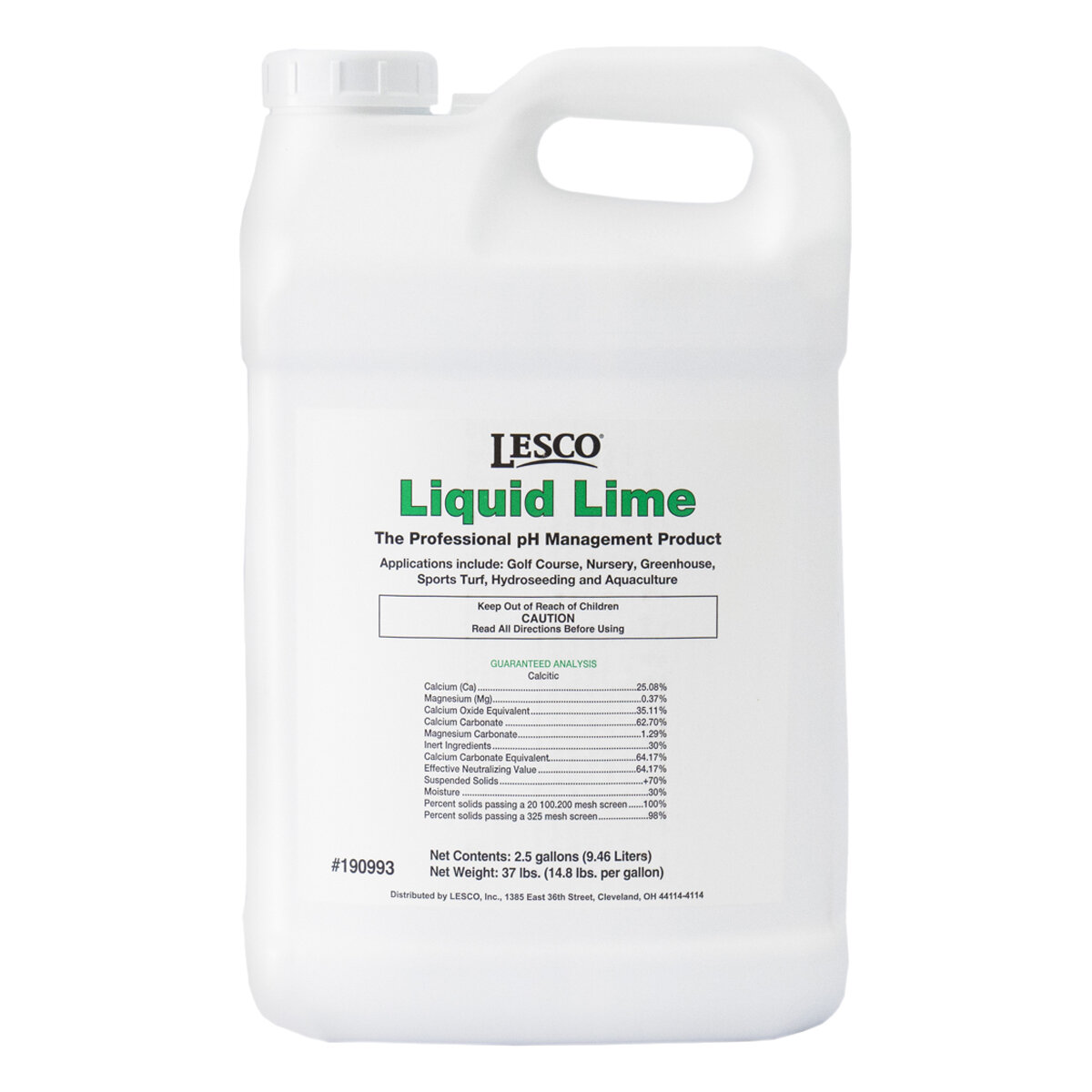 LESCO Liquid Lime 2.5 gal | SiteOne US