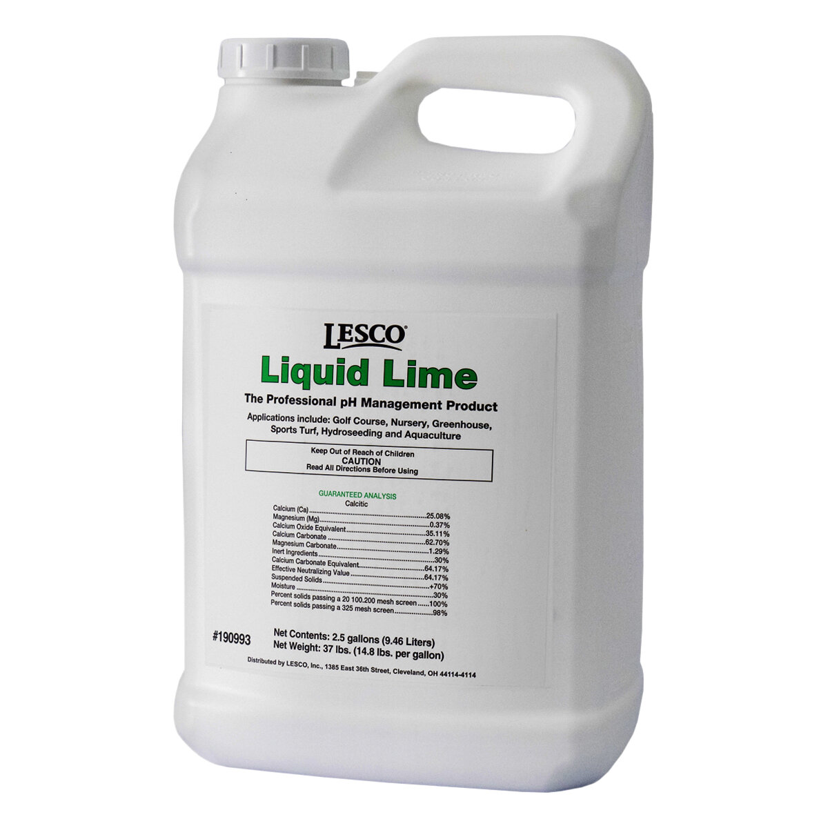 LESCO Liquid Lime 2.5 gal | SiteOne US