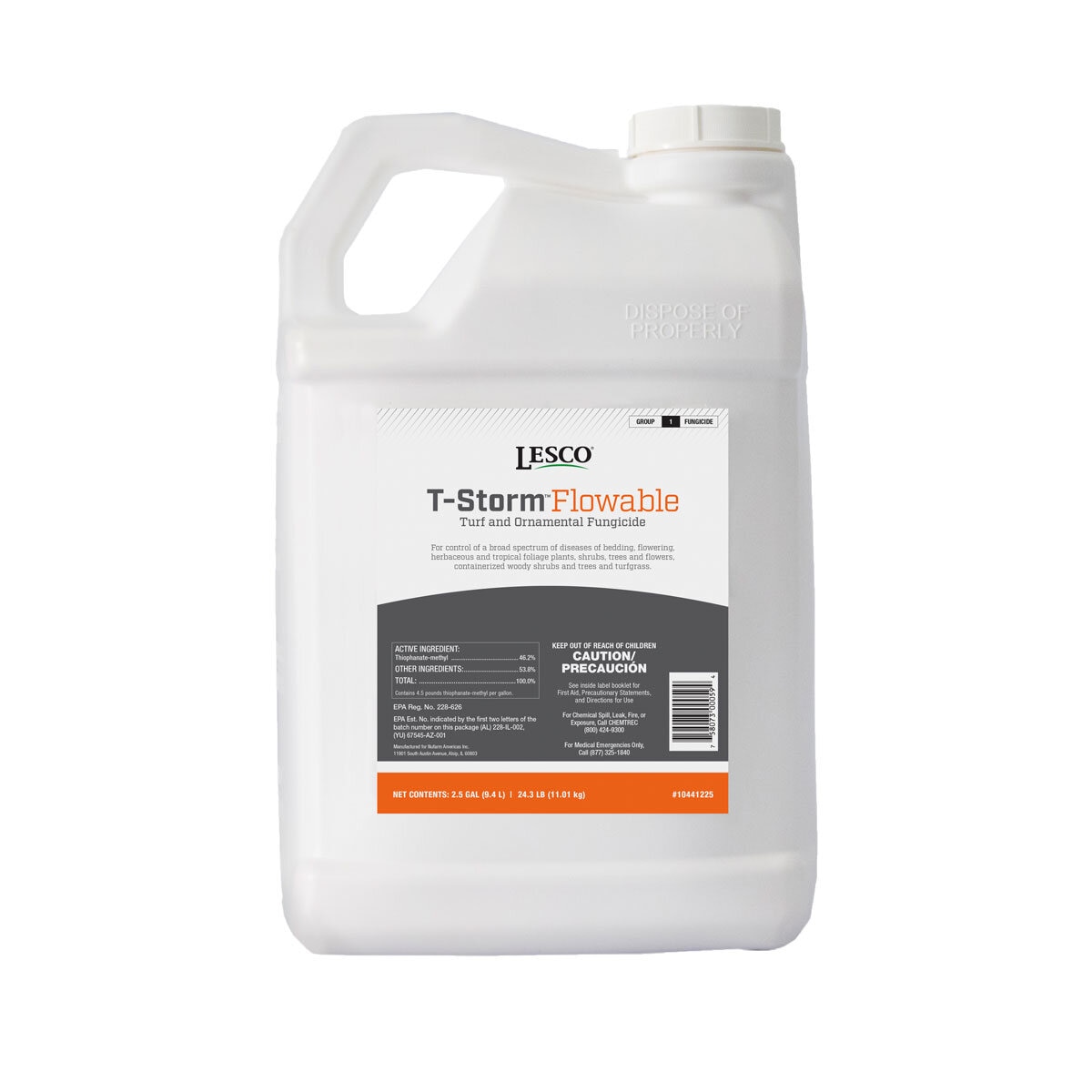 T-Storm Fungicide - LESCO 2.5 gallons: Label & Price | SiteOne