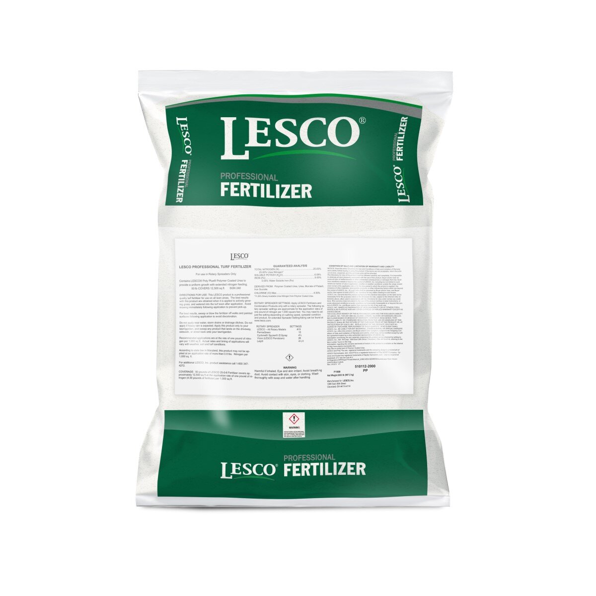 LESCO 20-10-10 50% PolyPlus OPTI 1% Fe Polymer Coated Urea, Urea ...