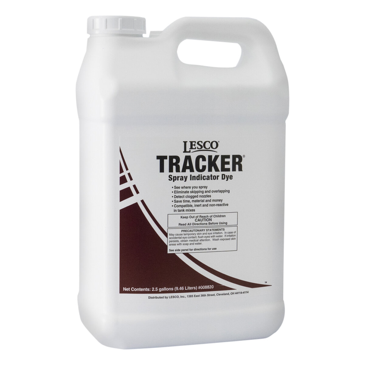 LESCO Tracker Spray Indicator Dye For Lawn Spraying - Blue 2.5 gal.