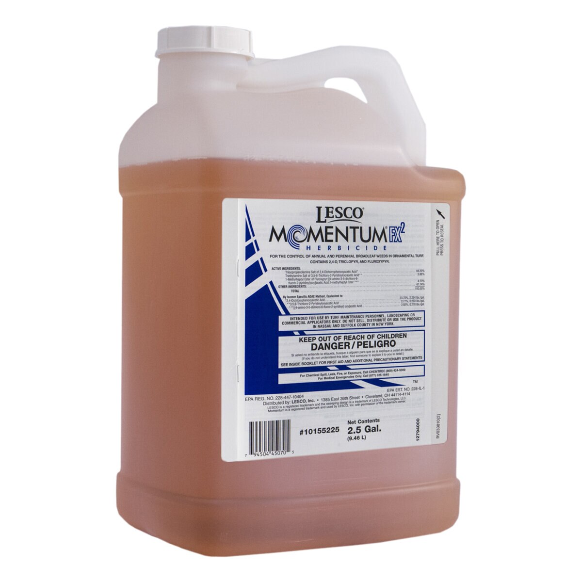 LESCO Momentum FX2 Post Emergent Liquid Herbicide 2.5 gal | SiteOne US