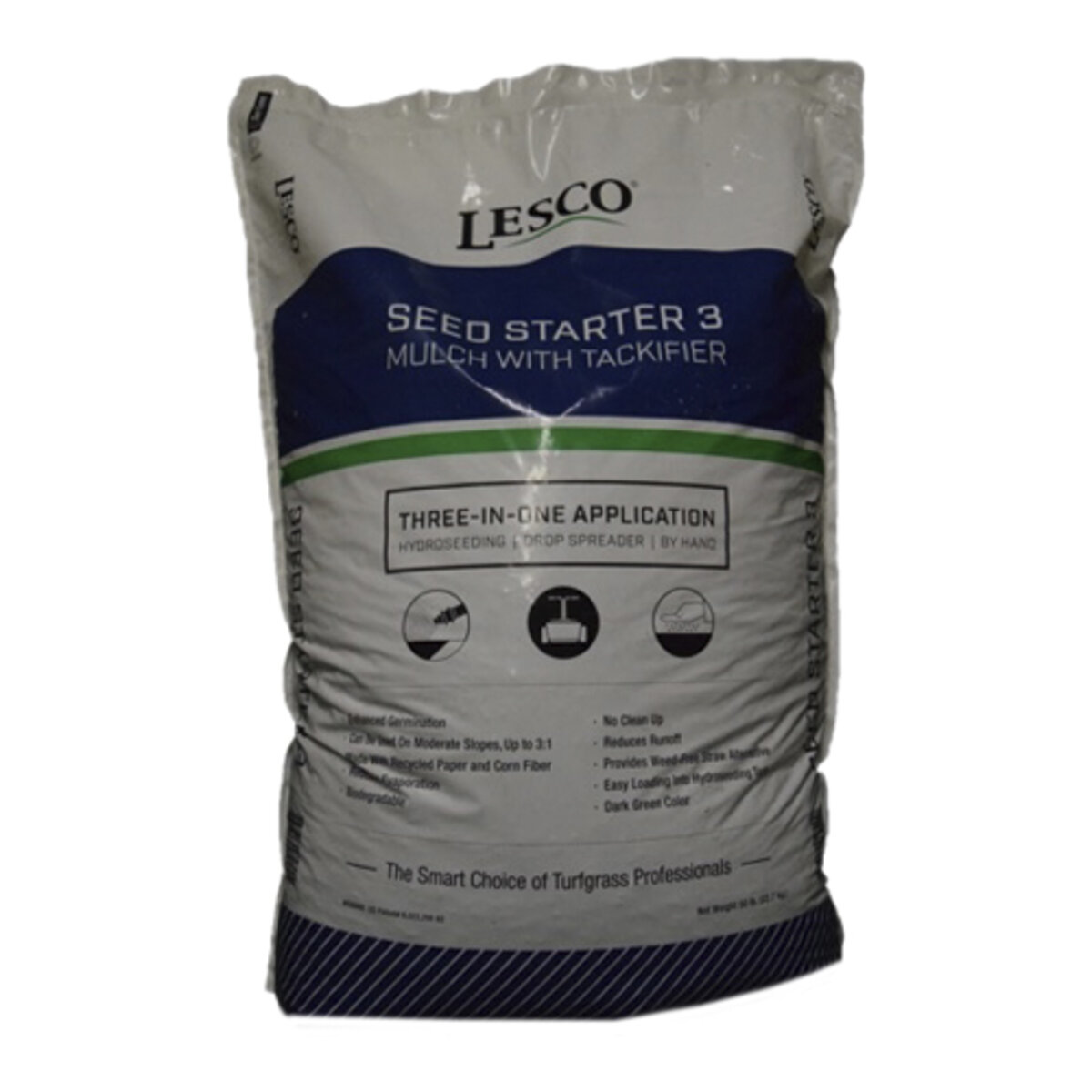 LESCO Seed Starter 3 Hydromulch Pellets with Tack 50 lb. Bag | SiteOne US