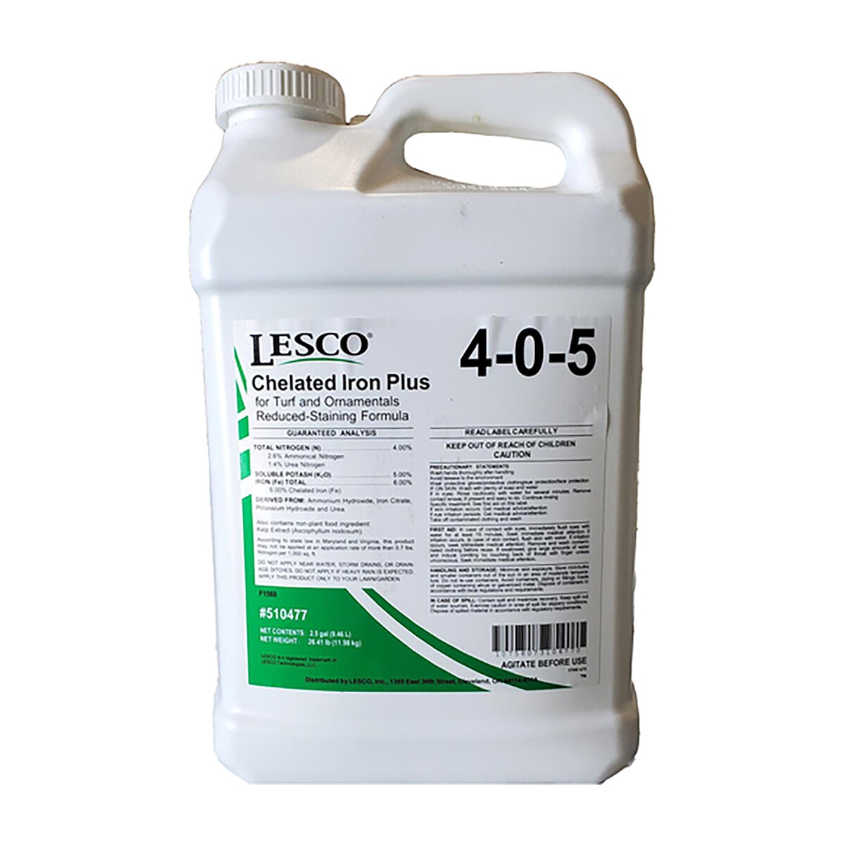 LESCO 4-0-5 100% 6cFe Kelp Fulvic 275 gal | SiteOne US