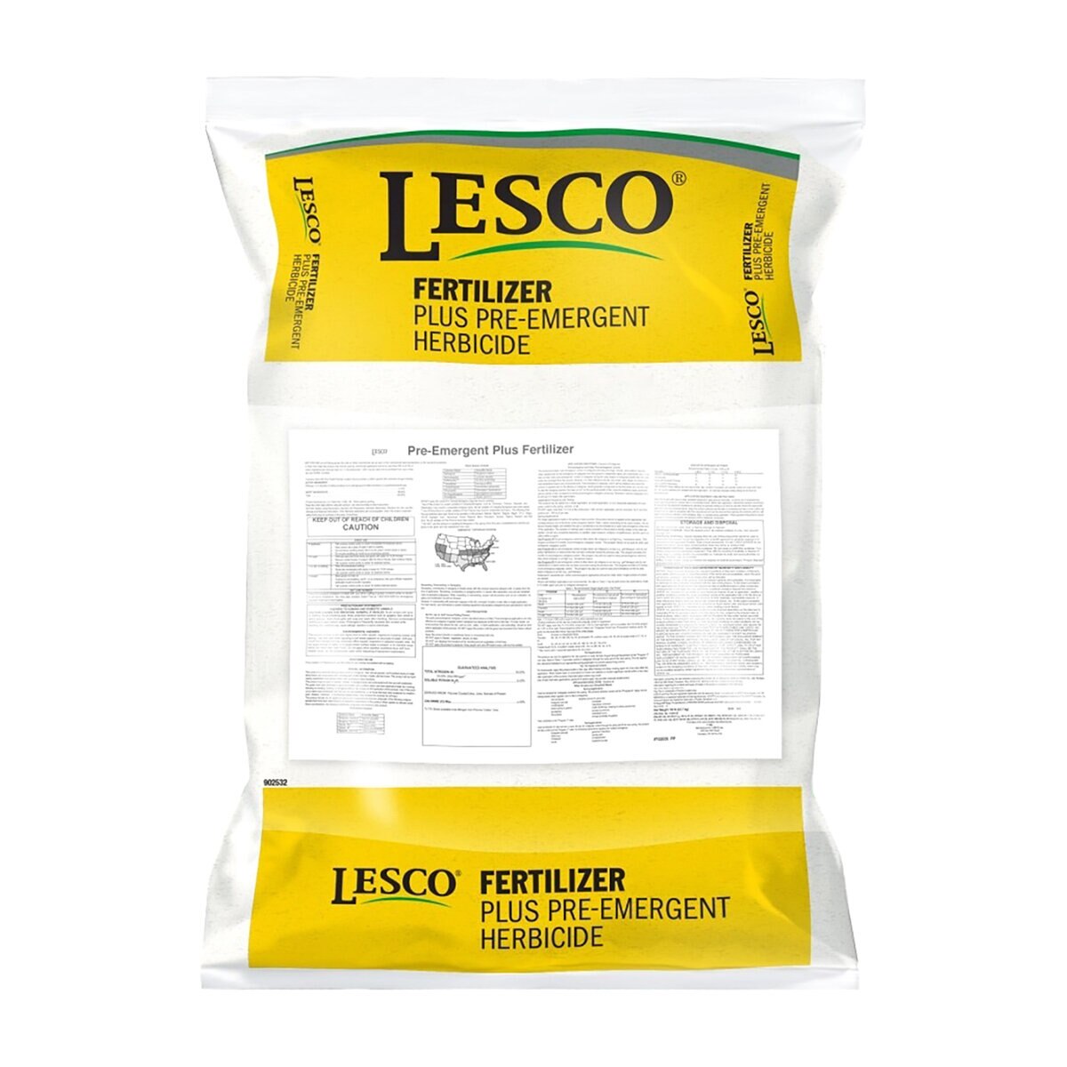 LESCO Stonewall 0.37% 20-0-4 45%MU Pre-Emergent Plus Fertilizer 50 lb ...