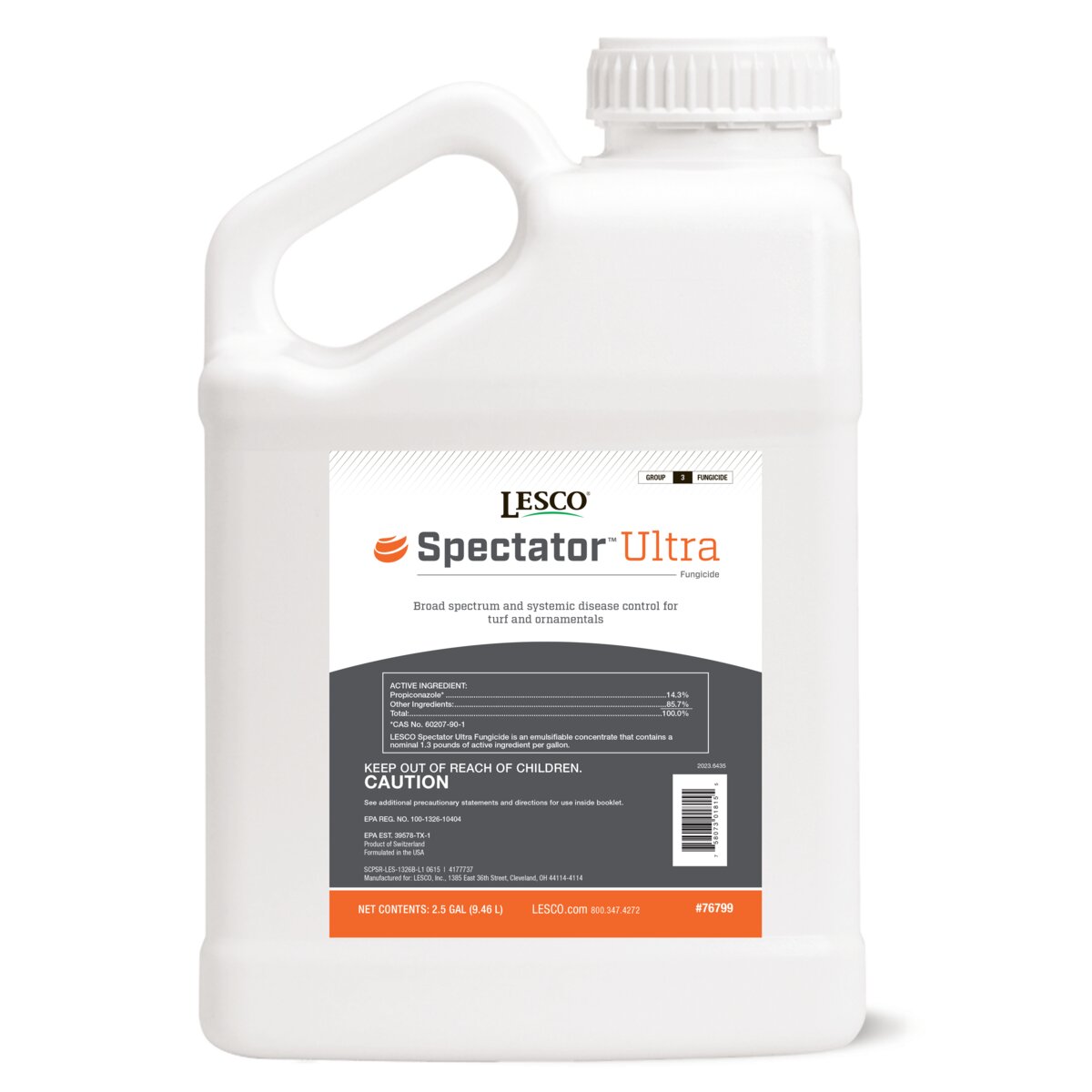 LESCO Spectator Ultra 14.3% PPZ Fungicide 2.5 gal. | SiteOne