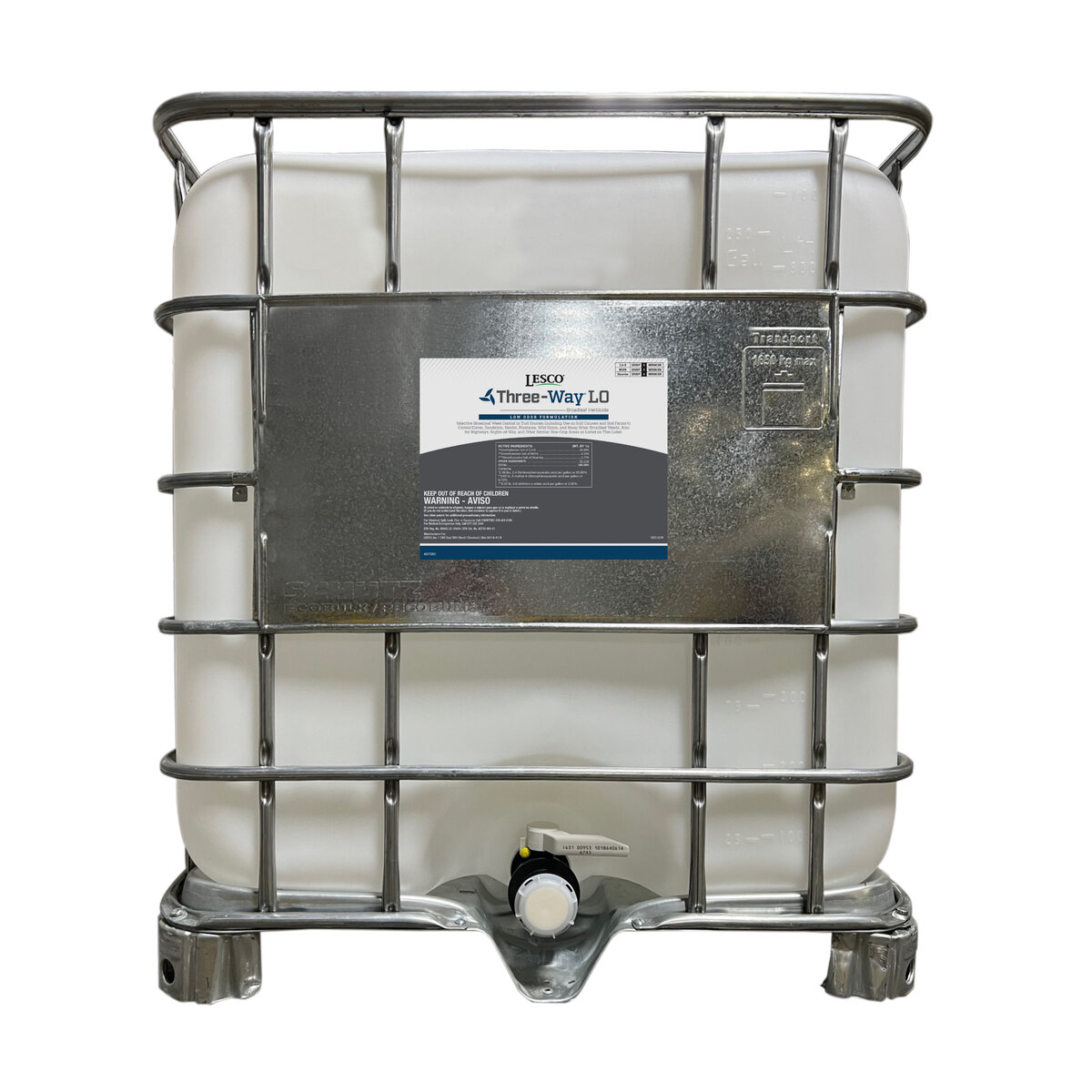 LESCO Three-Way LO Broadleaf Post Emergent Herbicide 265 gal. Tote ...