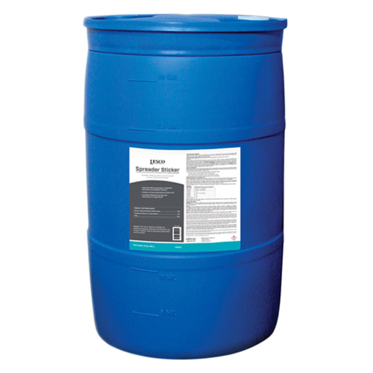 LESCO Spreader Sticker 55 gal | SiteOne US