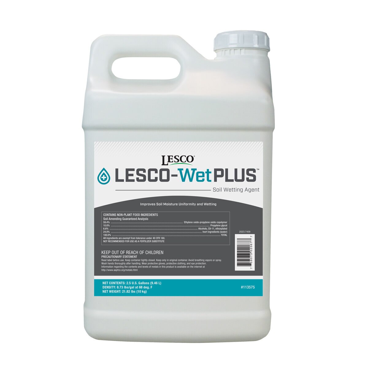 LESCO-Wet Plus Nonionic Wetting Agent 2.5 gal | SiteOne US
