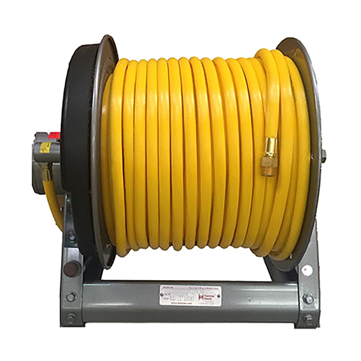 LESCO Sprayer Hose Package, 12 in. Hannay Manual Reel, 150 ft. Hose ...