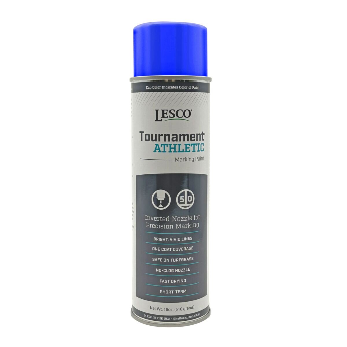 LESCO Tournament Athletic Striping Paint Blue 18 oz | SiteOne US