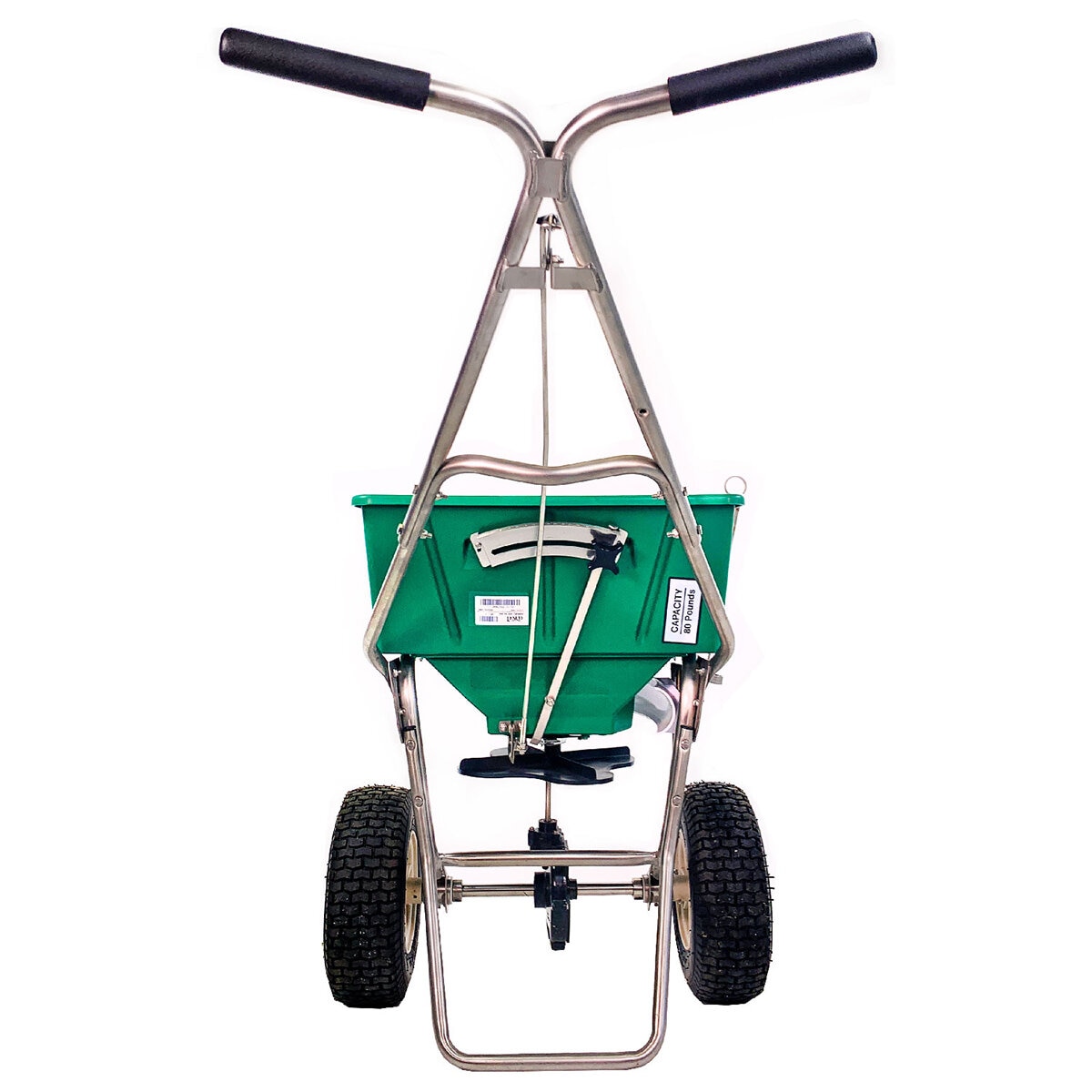 LESCO Broadcast Spreader w/ 80 lb. Capacity and Stainless Steel Frame ...