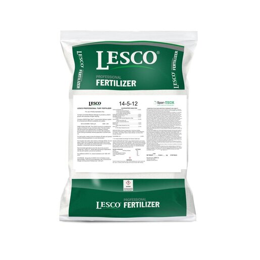 LESCO Fertilizer 14-5-12 50% CRN AS BIO KMAG SOP Spar-Tech 1Fe 2.2Mg ...