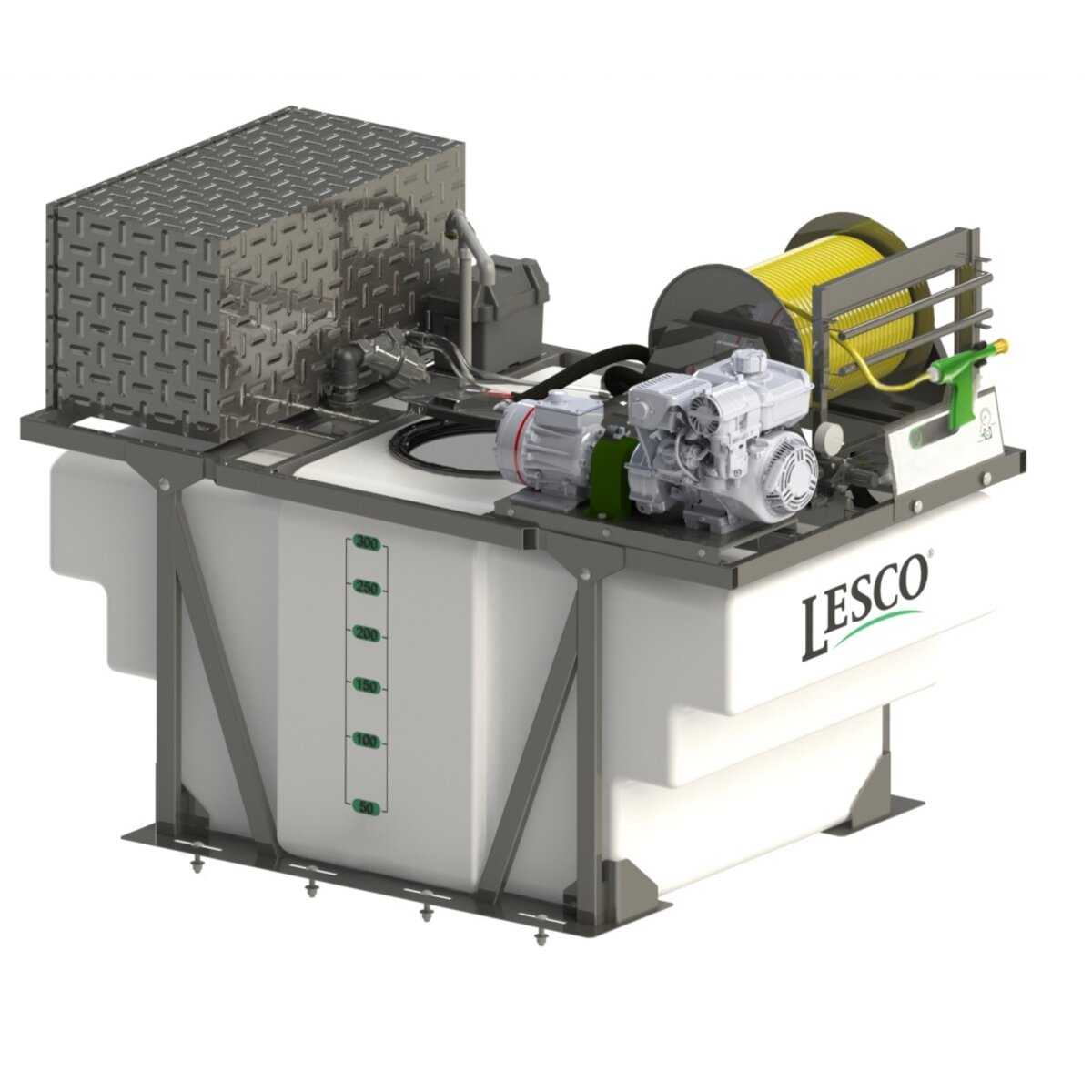 LESCO 300 Gal. Commercial Plus Truck Mount Gas Drive Sprayer w/ Hydra ...