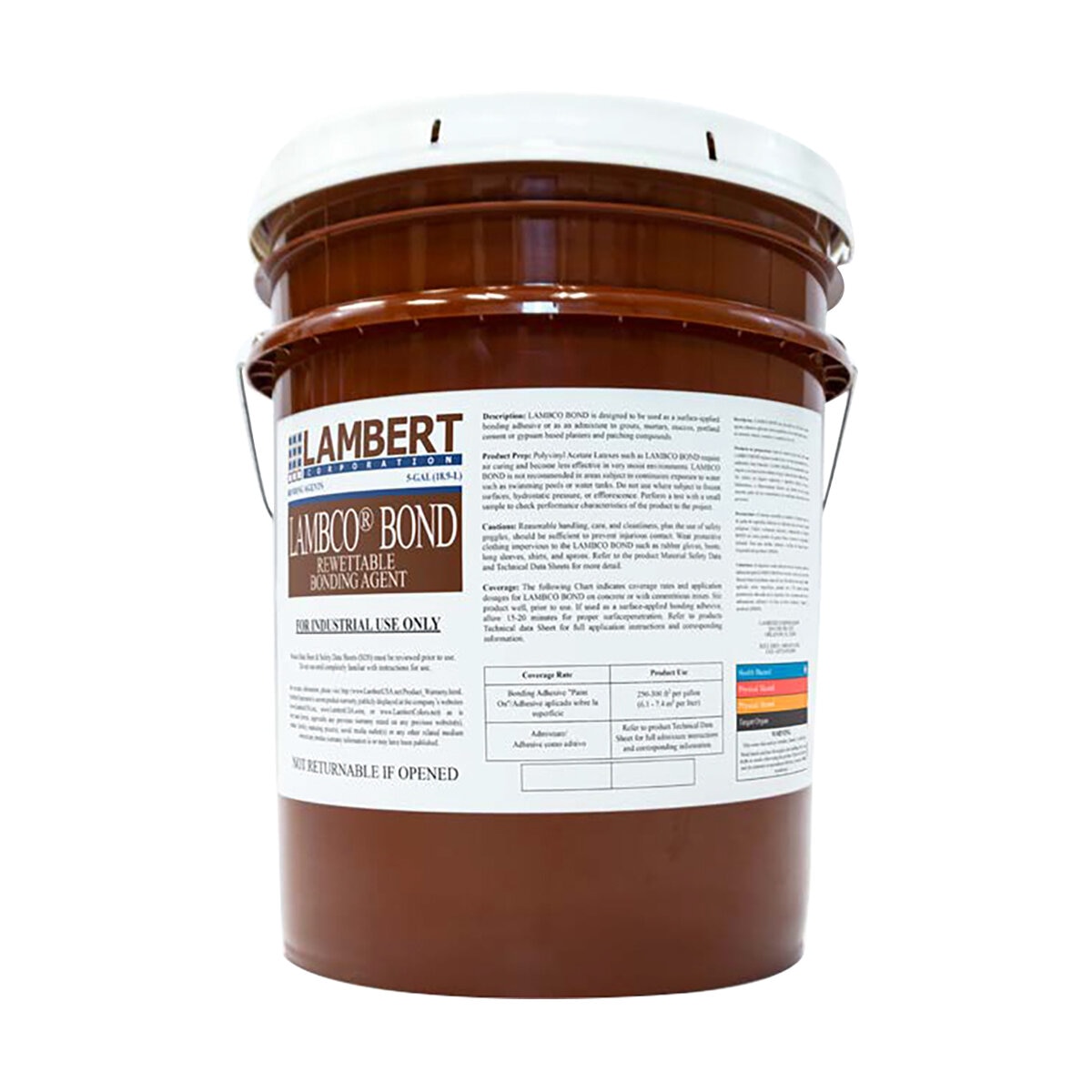 Lambco Bond Latex Adhesive Polymer Based 5 gal. Pail | SiteOne US