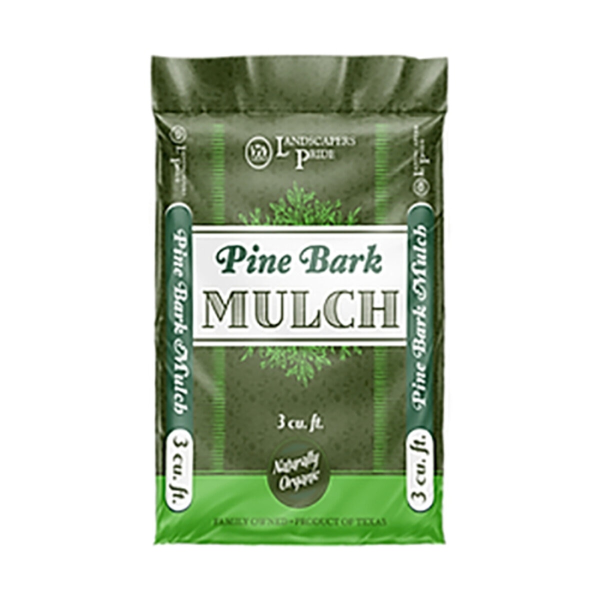 Landscapers Pride Pine Bark Mulch 3 cu. ft. Bag (45 bags/pallet ...
