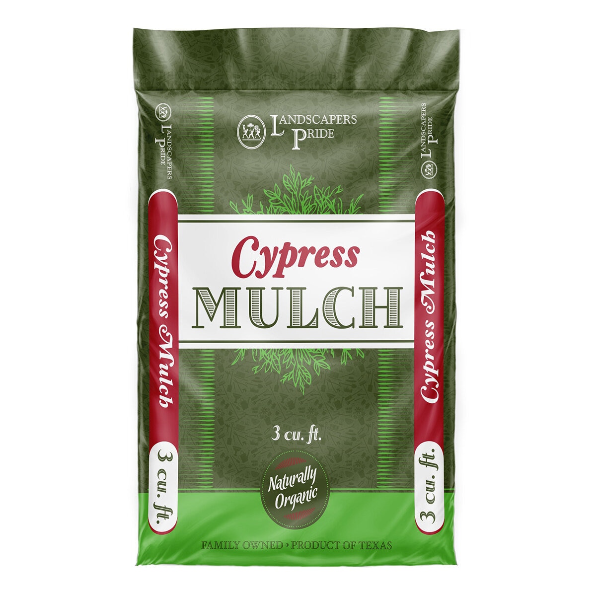 Landscapers Pride Cypress Blend Mulch 3 cu. ft. Bag (42 bags/pallet ...