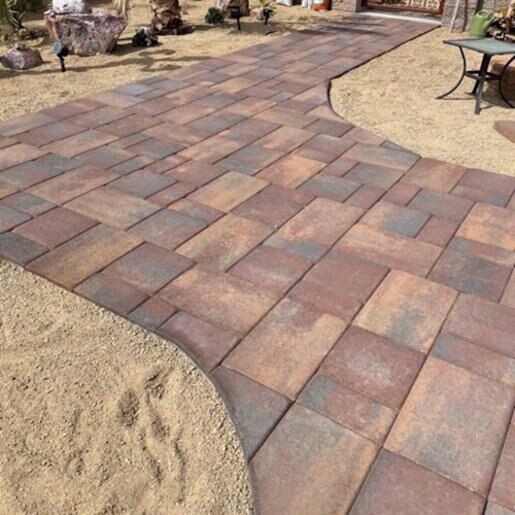 Las Vegas Traditional Paver 6 in. x 6 in. Tropicana 45 mm (100 sq. ft ...
