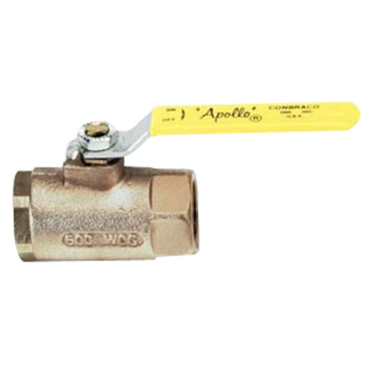 Apollo Standard Port Ball Valve Bronze 2 in. FIPT with SS Latch Lock ...