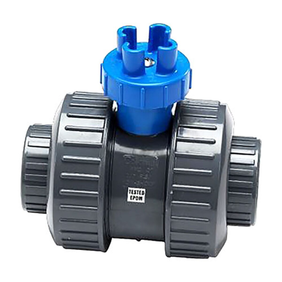 Lasco Slo-Close Full Block True Union R-Series Reclaimed Ball Valve PVC ...