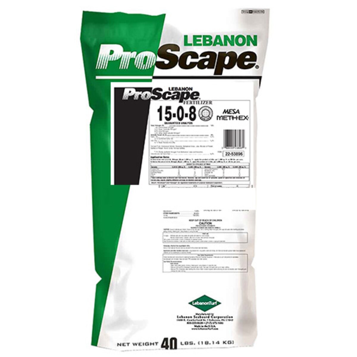 Lebanon ProScape 0.08% Mesotrione 21-22-4 35% MU Herbicide Plus ...