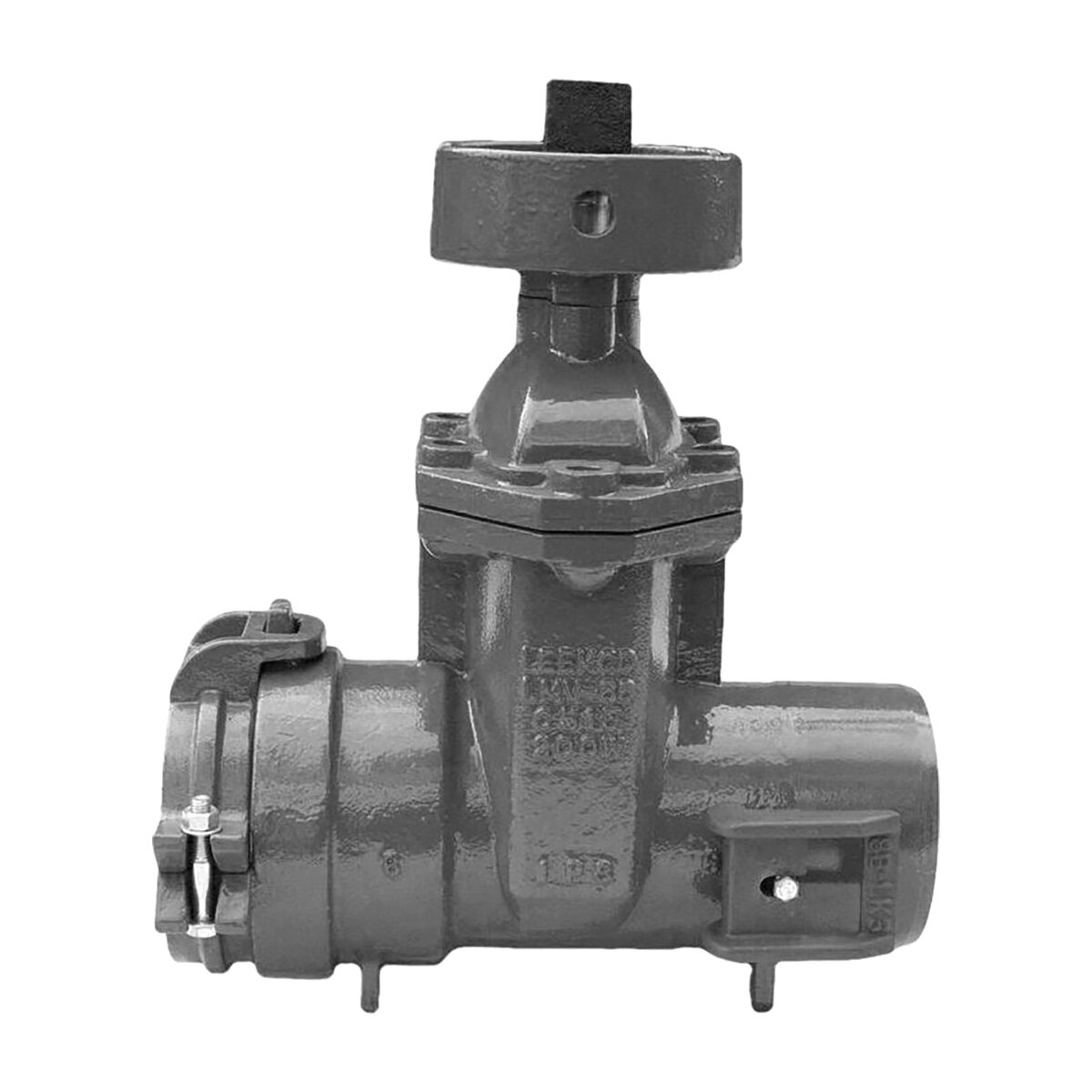 Leemco Gate Valve LMV-SB Series Spigot x Bell 350 PSI 6 in. x 6 in ...