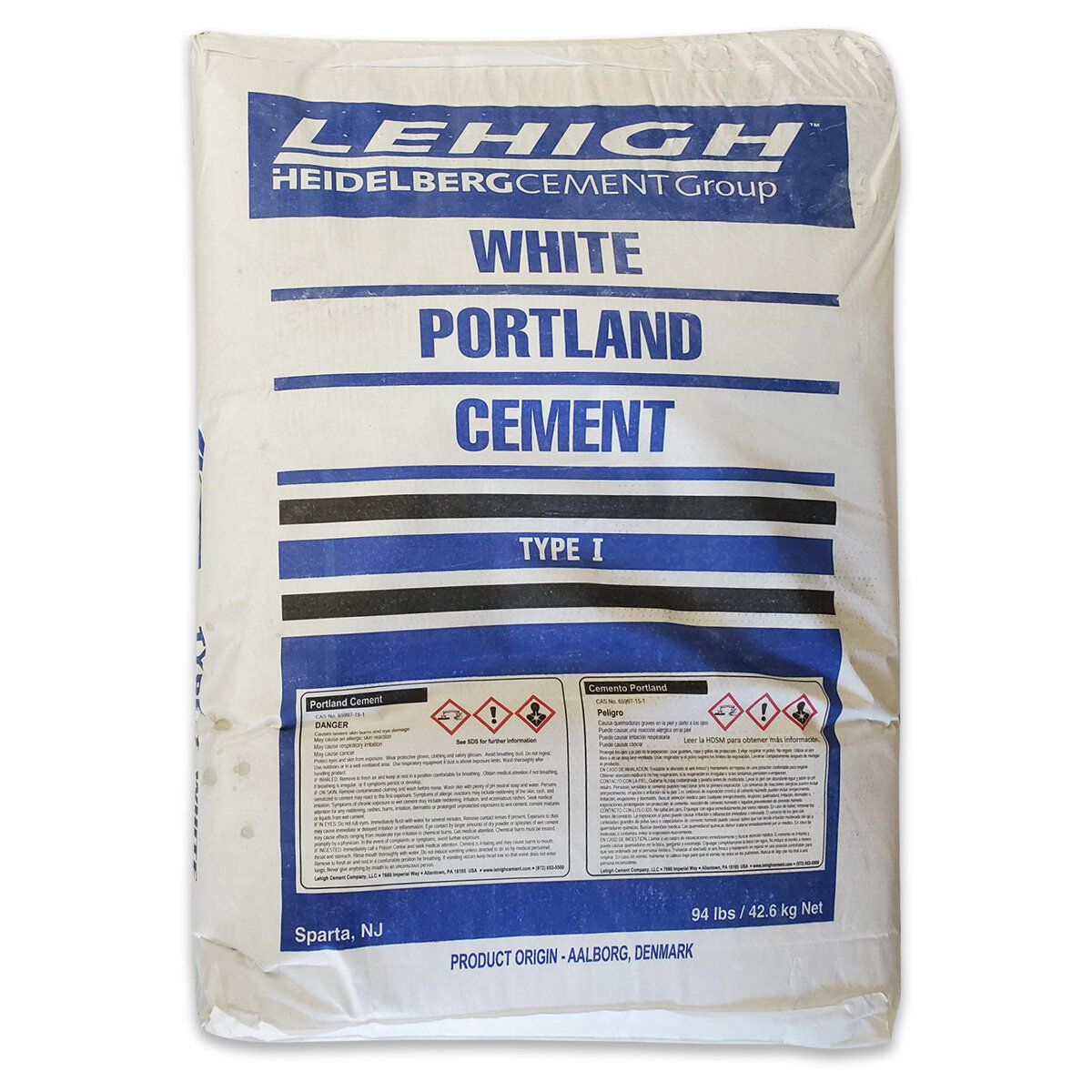 Lehigh Portland Cement White Type I 94 lb. Bag | SiteOne US