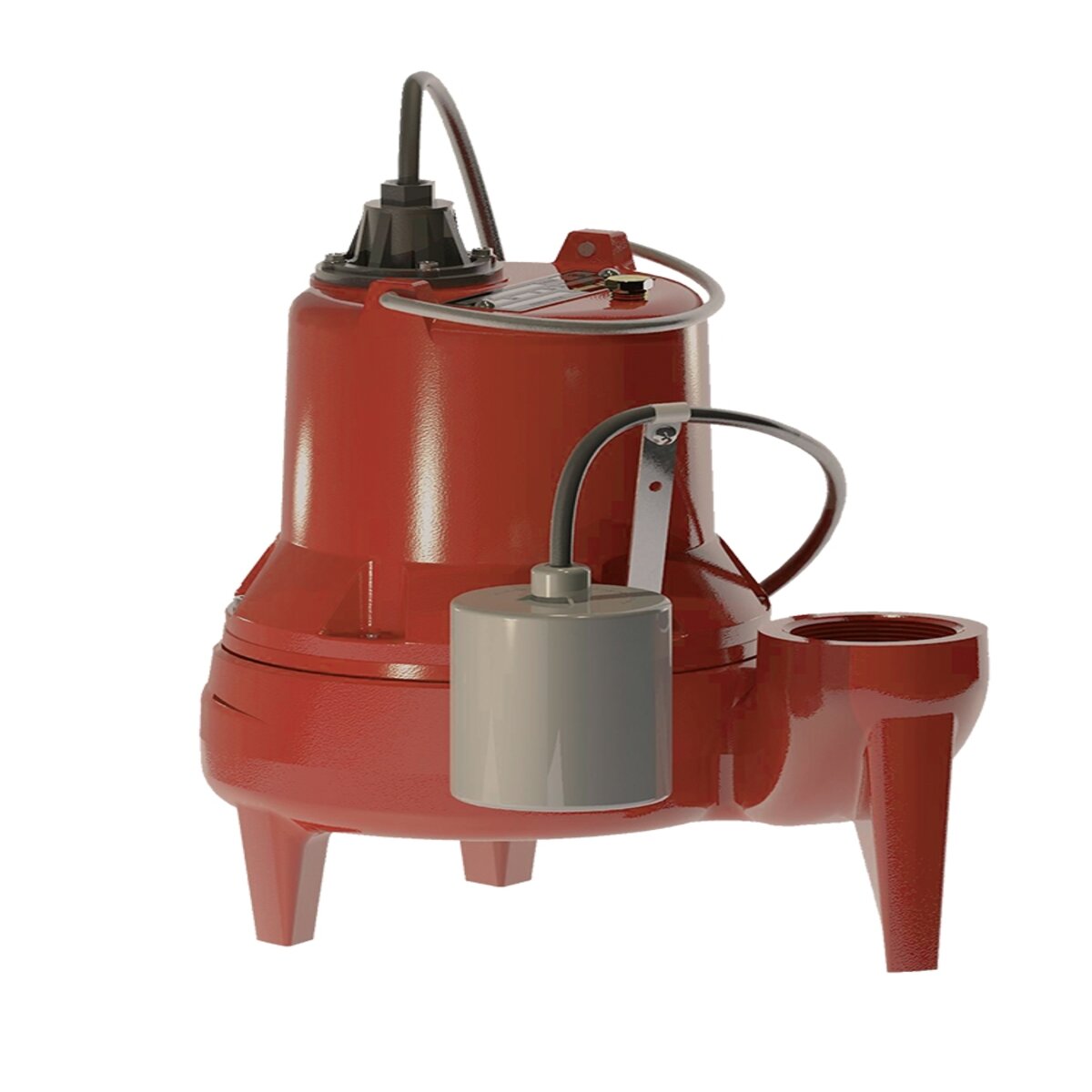 Liberty Le40 Submersible Sewage Pump 122 Gpm 4/10 HP 115V Auto/Float ...