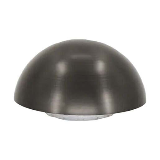 Lumien Brass Micro Path Light Cap Only Rounded Top | SiteOne