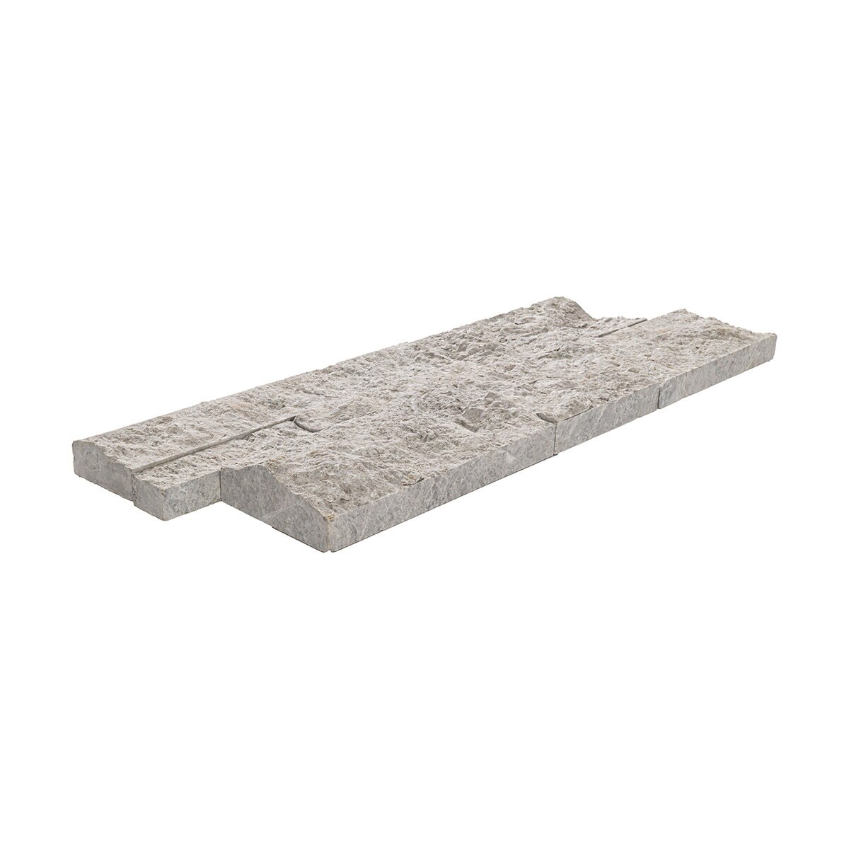 Ledger Panel Laguna Gray Corner 9 in. x 18 in. (4 pc. per box/ 4.5 sq ...