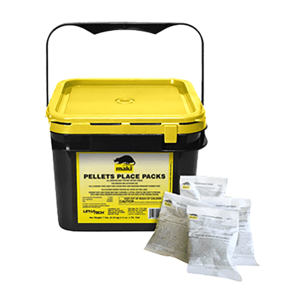 Maki Pellets Place Packs 75 count pail (1.5 oz) 4 pails/case | SiteOne US