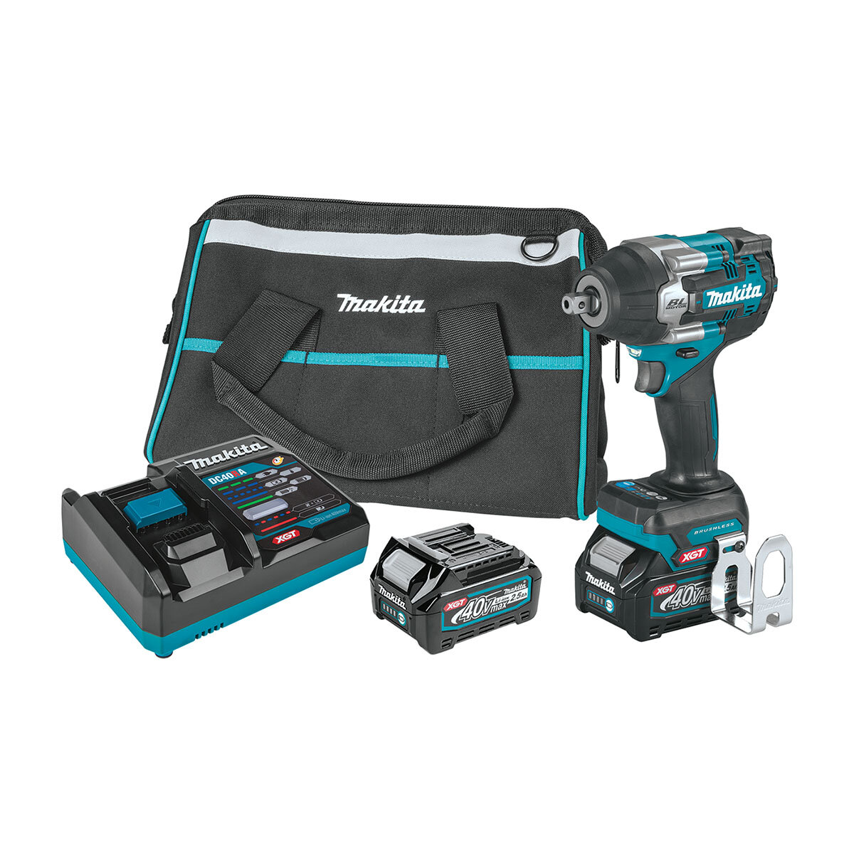 Makita Max XGT Brushless Cordless 4-Speed Mid-Torque 1/2 in. sq. Drive ...