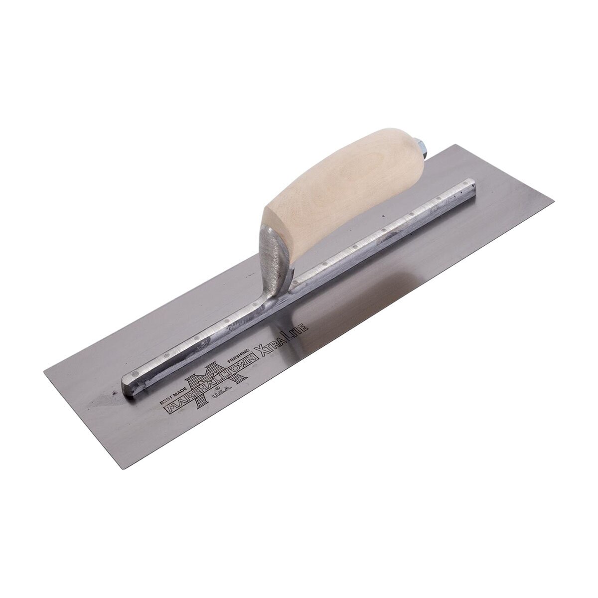 Marshalltown #MXS145 Finishing Trowel Curved Wood Handle 14 in. x 5 in ...