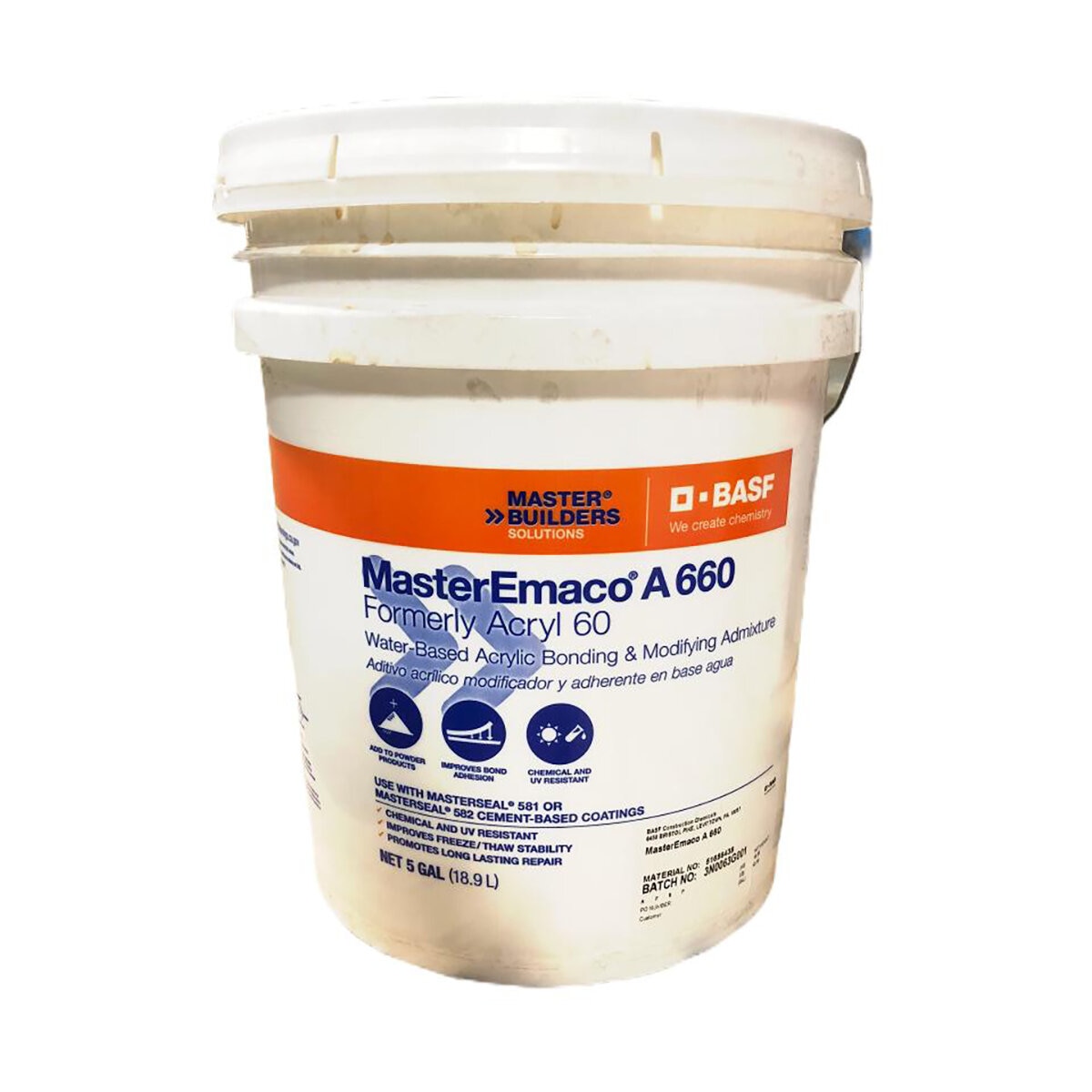 Acryl 60 / MasterEmaco A660 5 gal | SiteOne US