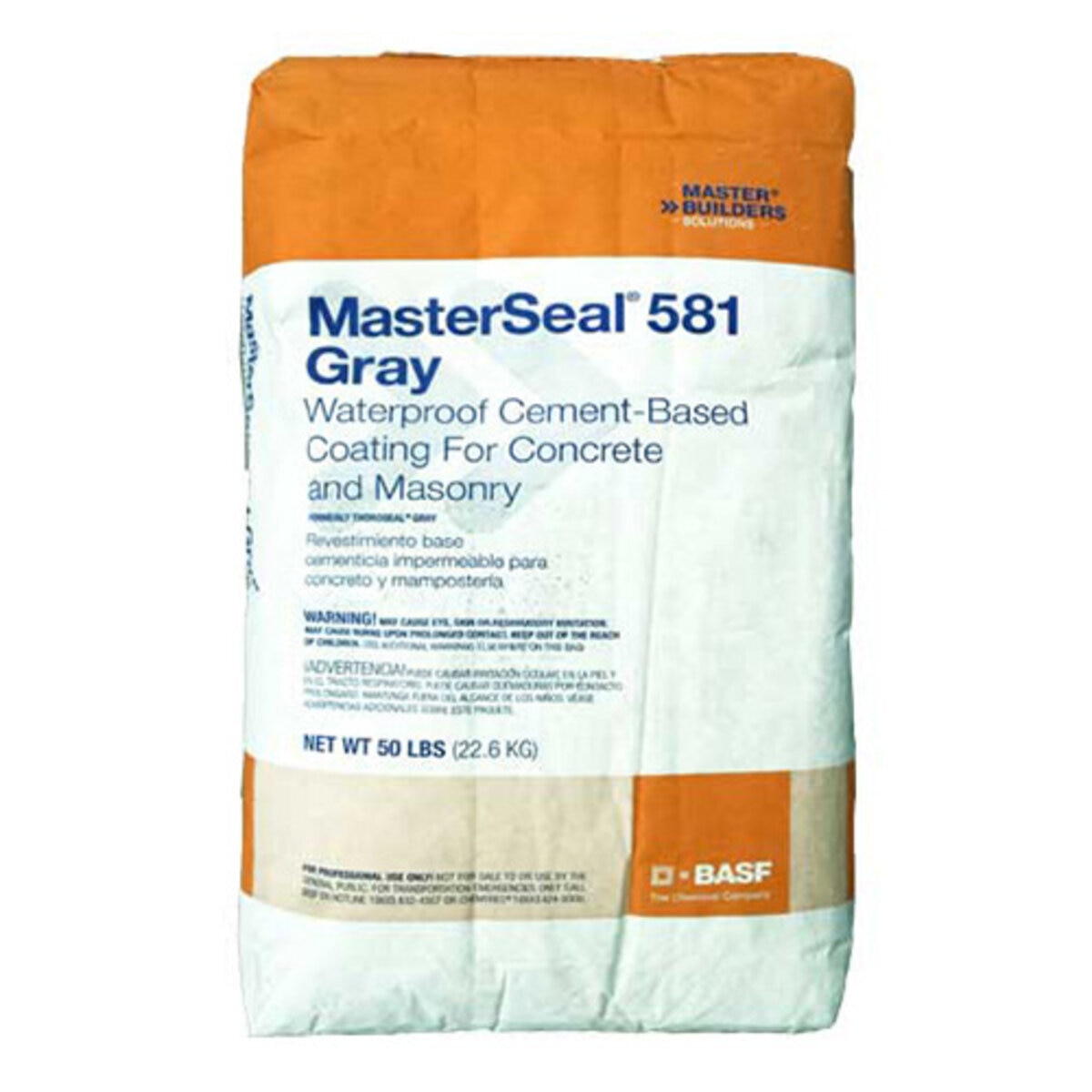 Thoroseal (Master Seal) Grey 50 lbs. (48/pallet) | SiteOne