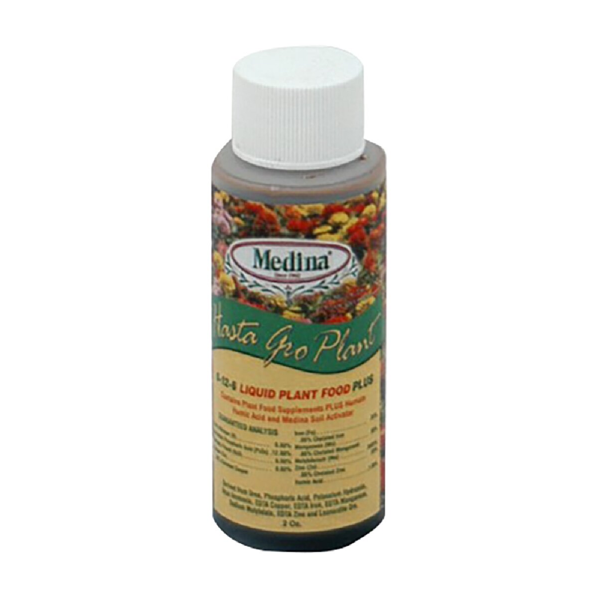 Medina HastaGro Plant Food 6-12-6 Liquid Fertilizer 2 oz. Bottle | SiteOne