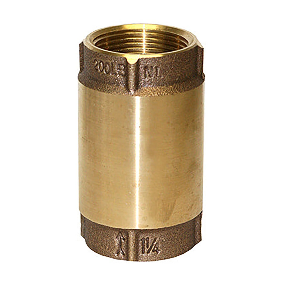 Merrill Spring Check Valve Lead Free 1-1/4 in | SiteOne US