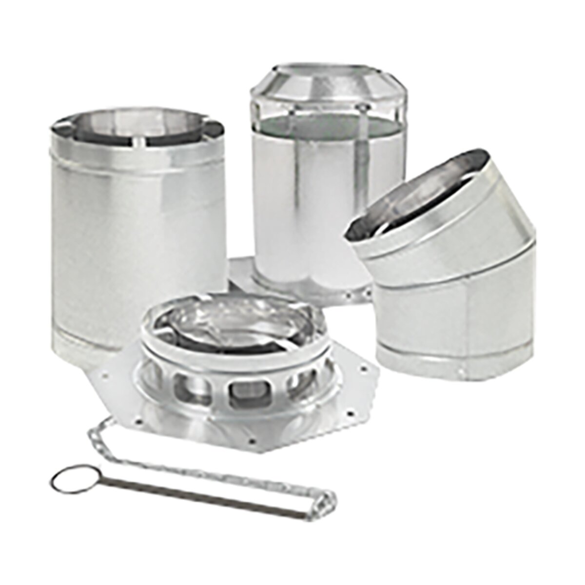 Metal-Fab Firestop Assembly Air-Cooled Temp Guard 14 in | SiteOne