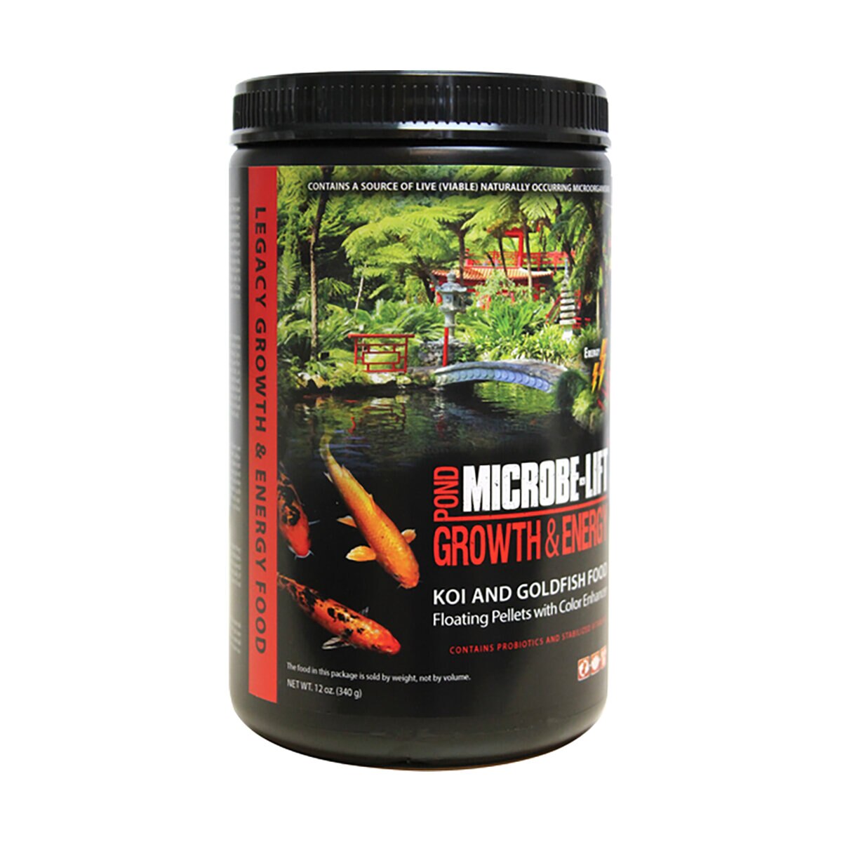 Microbe-Lift Legacy Growth & Energy Koi and Goldfish Food 12 oz ...