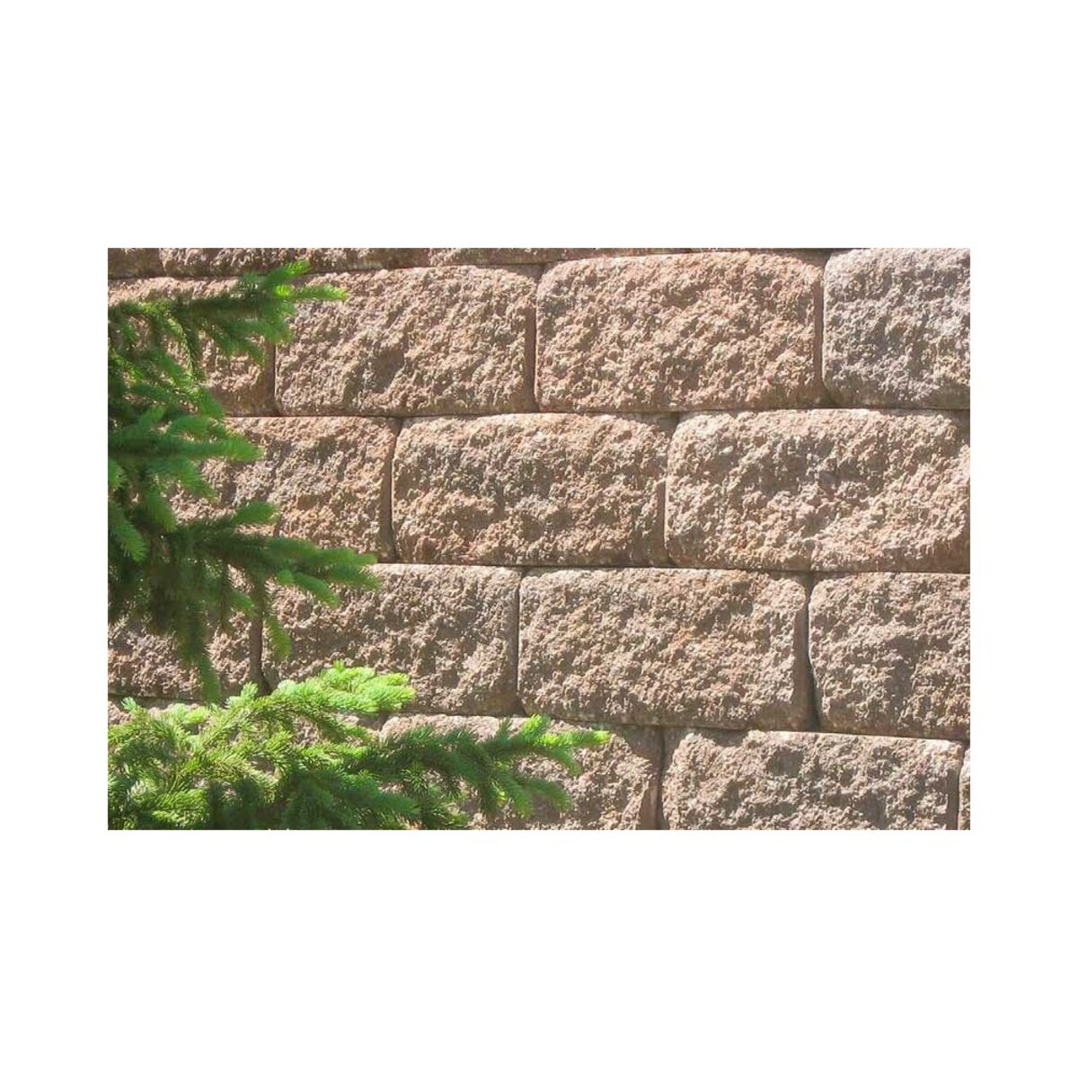 Midwest Block Brutus Rustic Wall Block 18 in. x 12 in. x 8 in. Tan (36 ...