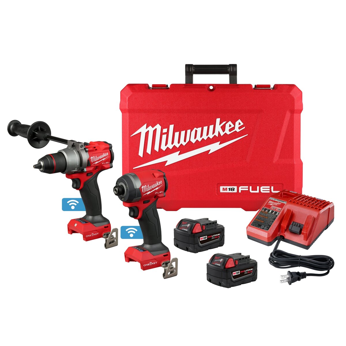 Milwaukee M18 Fuel 2-Tool Combo Kit with One-Key | SiteOne US