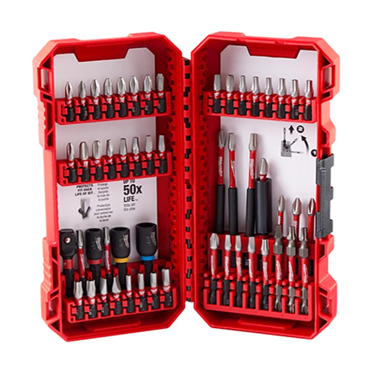 Milwaukee Impact Set Shockwave 54/Piece | SiteOne US