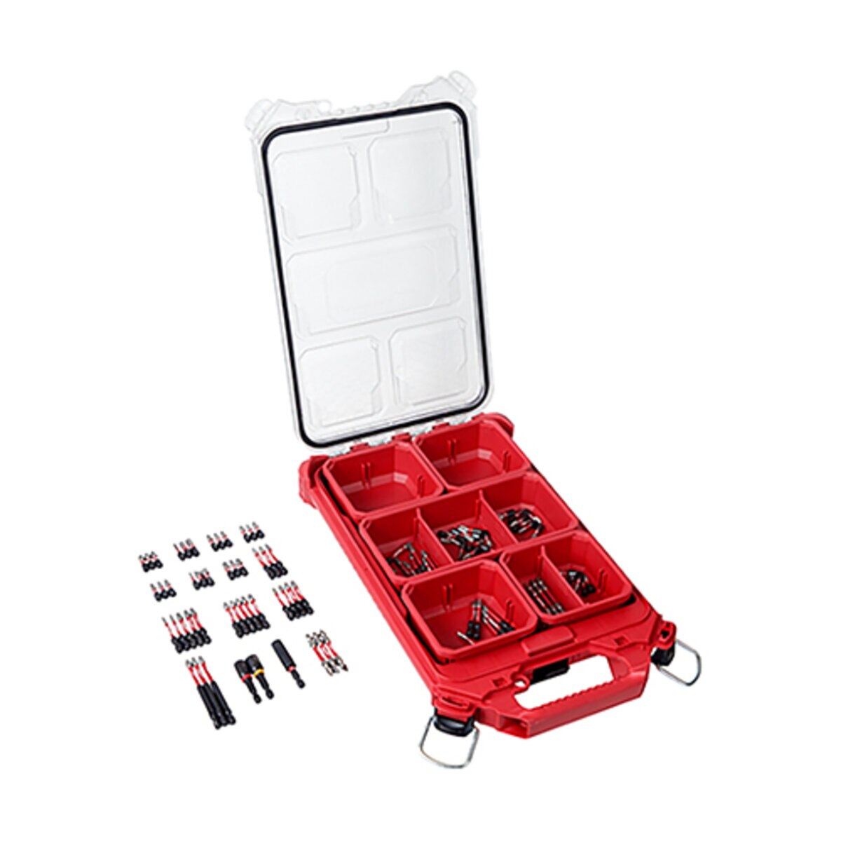 Milwaukee SHOCKWAVE Impact Duty Driver Bit PACKOUT Set (100 pcs ...