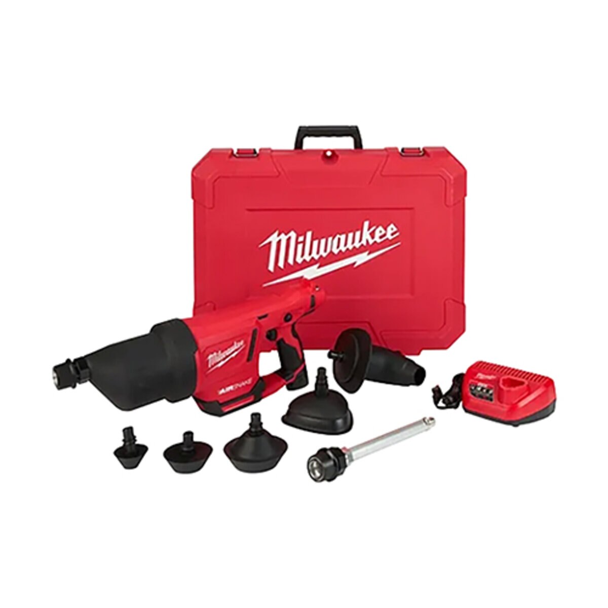 Milwaukee Airsnake Drain Cleaning Air Gun Kit | SiteOne US