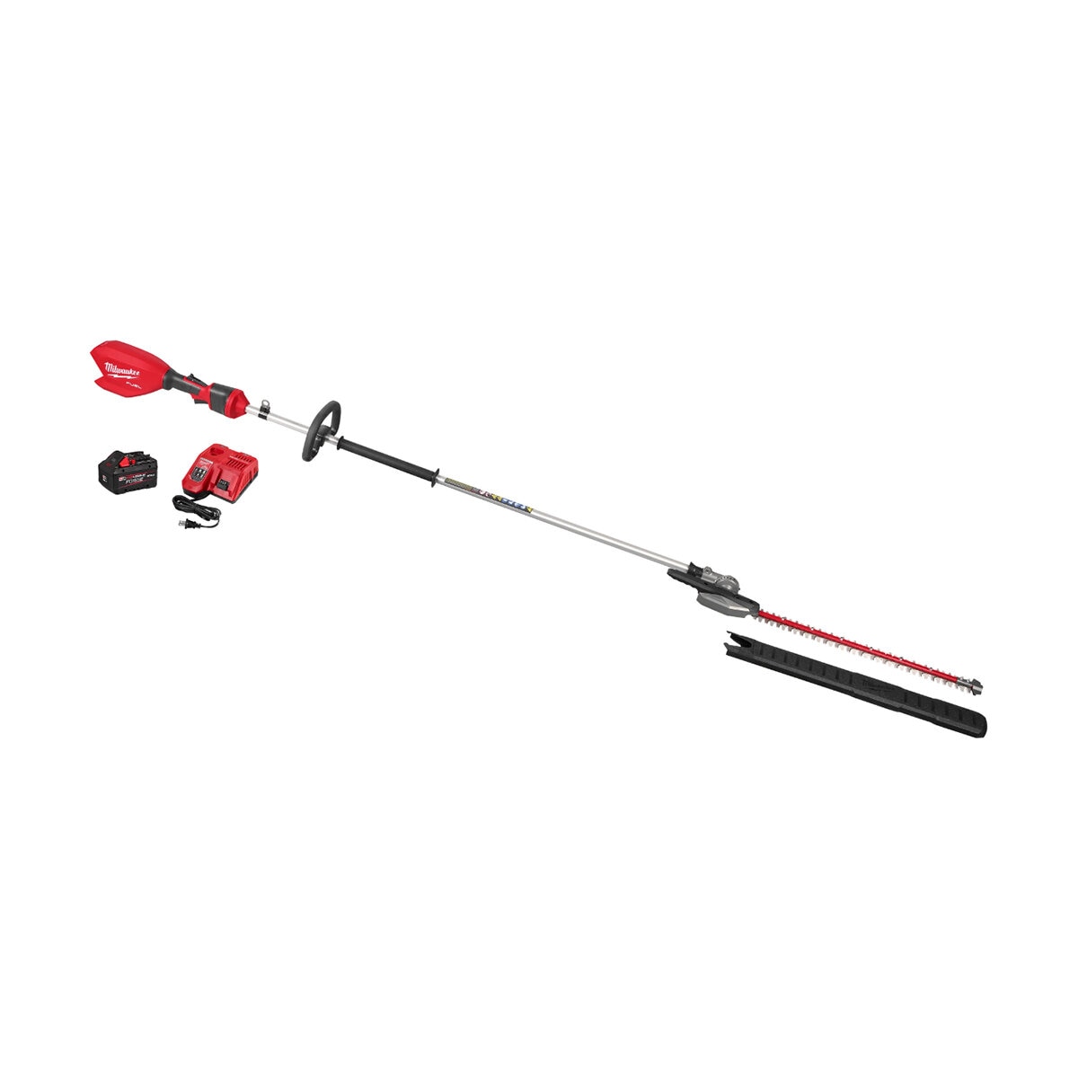Milwaukee M18 Fuel Extended Pole Articulating Hedge Trimmer Kit ...